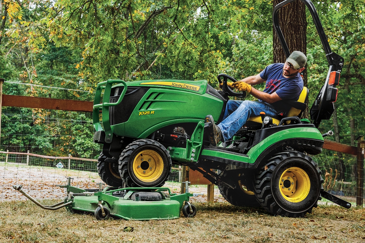John Deere 1025R Compact Tractor With Loader And Deck Minnesota Equipment